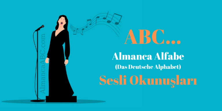 2022 Güncel Almanca Alfabe'de 30 Alman Harfi - AlmancaABC