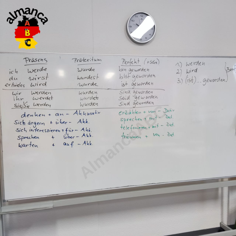 Präteritum & Perfekt (2 Di'li Almanca Geçmiş Zaman Konusu)